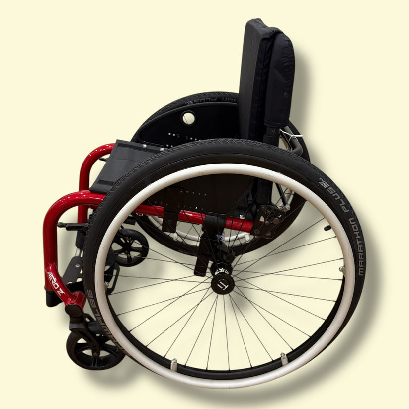 Red TiLite Aero Z Rigid Frame Self-Propelled Wheelchair - Used – Paige ...